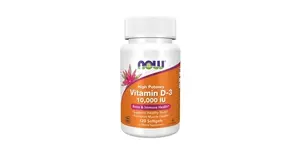 NOW FOODS Vitamin D3 - No Color