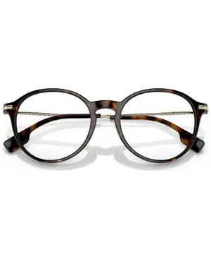 Burberry Phantos Eyeglasses - Light Havana