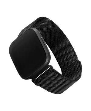 WITHIT Fitbit Versa Mesh Band - Black,gray