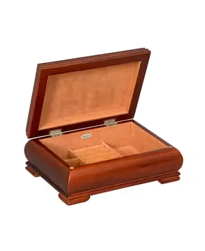 MELE & CO Mele Co. Carmen Wooden Jewelry Box In Finish