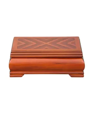 MELE & CO Mele Co. Carmen Wooden Jewelry Box In Finish