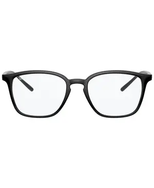 Ray-ban Square Eyeglasses - Shiny Black