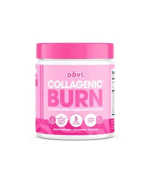 OBVI Collagen Fat Burner Capsules - Pink