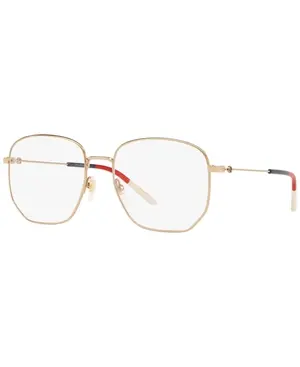 Gucci Pilot Eyeglasses - Gold-tone
