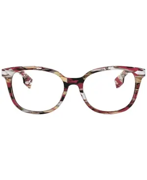 Burberry Be2291 Square Eyeglasses - Red Multi