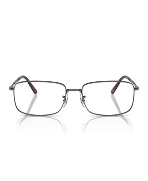 Ray-ban Rectangle Eyeglasses - Gunmetal