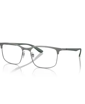 Ray-ban Ray-Ban Unisex Eyeglasses Gunmetal On Gunmetal