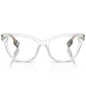Burberry Cat Eye Eyeglasses - Transparent