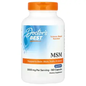 DOCTOR'S BEST Msm With Optimsm 1 000 Mg 180 Capsules - Assorted Pre-pack