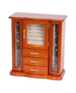 MELE & CO Richmond Wooden Jewelry Box - Brown