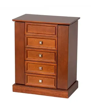 MELE & CO Thea Wooden Jewelry Box - Walnut