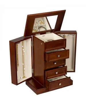 MELE & CO Thea Wooden Jewelry Box
