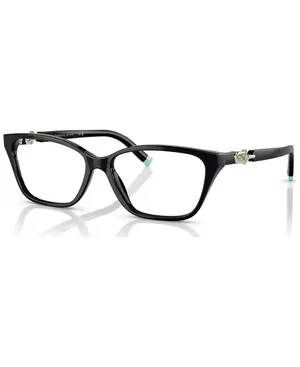 Tiffany & Co. Rectangle Full Rim Eyeglasses - Black