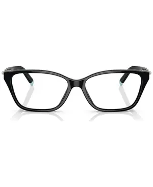 Tiffany & Co. Rectangle Full Rim Eyeglasses - Black