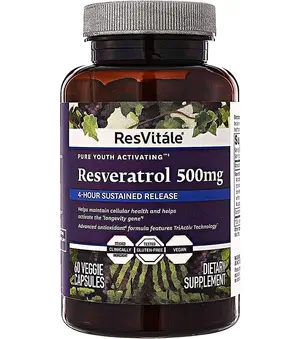 RESVITALE Resveratrol 500mg - No Color