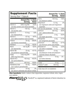 TWINLAB Daily One Caps Without Iron