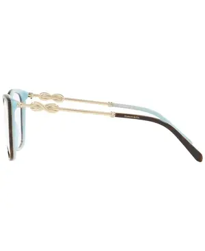 Tiffany & Co. Square Eyeglasses - Havana On Tiffany Blue