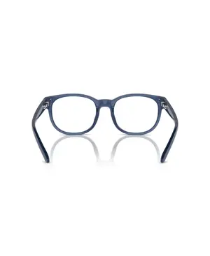 Polo Ralph Lauren Child Eyeglasses - Shiny Transparent Dark Blue