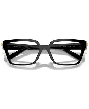 Tiffany & Co. Rectangle Full Rim Eyeglasses - Black