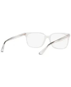 LENSCRAFTERS Acetate Rectangle Eyeglasses - Transparent