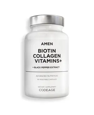 Amen Biotin Collagen Vitamins+ 10 - White