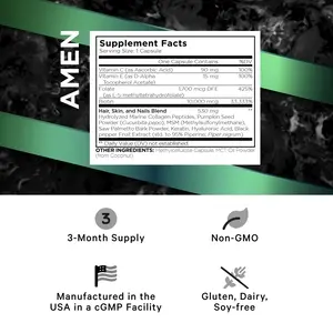 Amen Biotin Collagen Vitamins+ 10