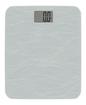 ESCALI Pattern Square Bathscale - Gray
