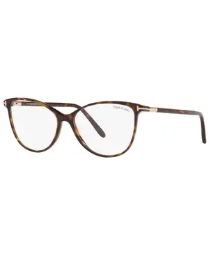 TOM FORD Square Eyeglasses - Dark Havana