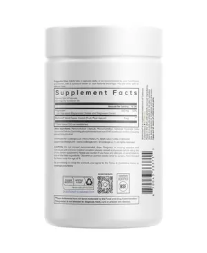 CODEAGE Liposomal Magnesium Glycinate Supplement Magnesium Bisglycinate Pills Bioperine Black Pepper Liposomal Delivery - White