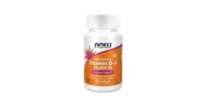 NOW FOODS Vitamin D-3 - No Color