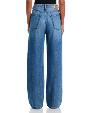 Rag & Bone Logan Featherweight High-rise Wide-leg Jeans