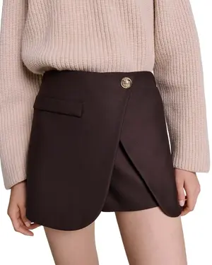 Maje Paneled Skort