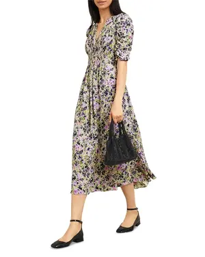 HOBBS LONDON Limited Stowe Midi Dress