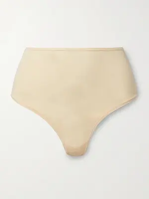 SKIMS Fits Everybody High Waisted Thong - Neutrals