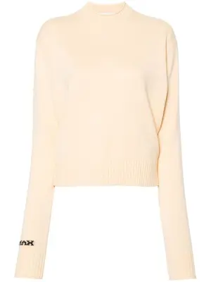 Max Mara Logo-jacquard Sweater