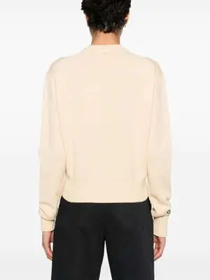 Max Mara Logo-jacquard Sweater