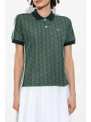 Lacoste Jacquard Monogram Polo Shirt