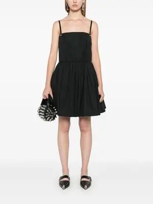 Alexander McQueen Gathered Mini Dress