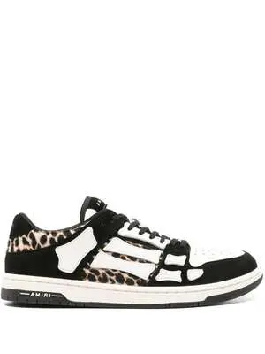 Amiri Skel Top Low Top Sneakers - Black