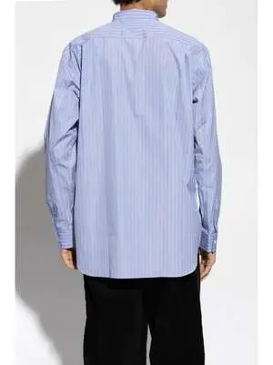 Comme Des Garçons Striped Buttoned Shirt