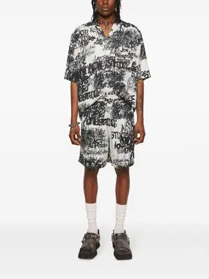 Acne Studios Abstract Pattern Print Shorts