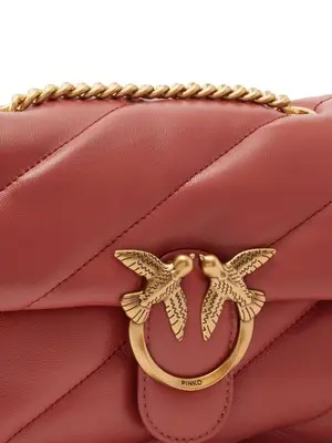 Pinko Mini Love Puff Crossbody Bag - Red