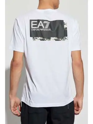 EA7 Logo-print T-shirt