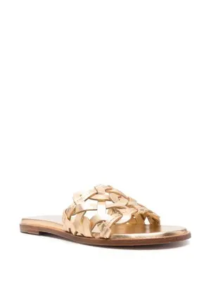GIANVITO ROSSI Amalfi Sandals - Gold