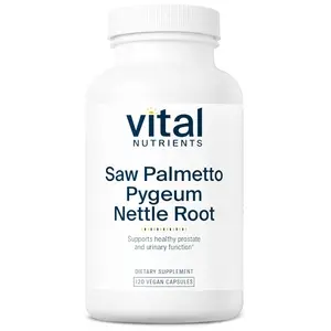 VITAL NUTRIENTS Saw Palmetto Pygeum Nettle Root - One-color