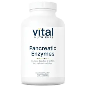 VITAL NUTRIENTS Pancreatic Enzymes 1000mg - One-color