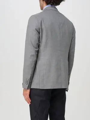 Tagliatore Double Breasted Blazer - Grey