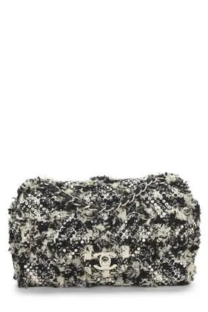 Chanel Crystal Embellished Half Flap Bag