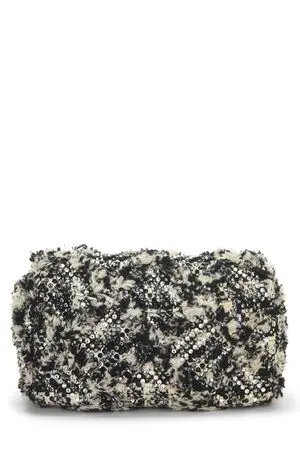 Chanel Crystal Embellished Half Flap Bag