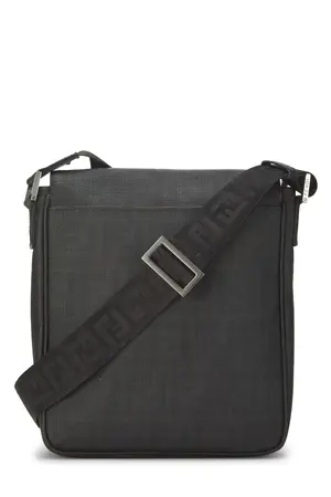 Fendi Zucca Coated Canvas Messenger Bag